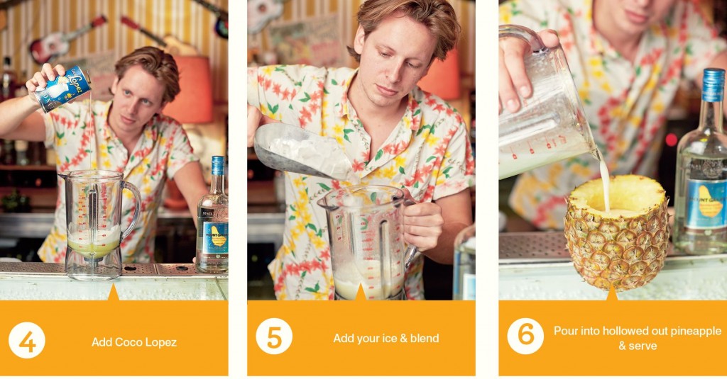 This is how you make a Piña Colada - australianbartender.com.au