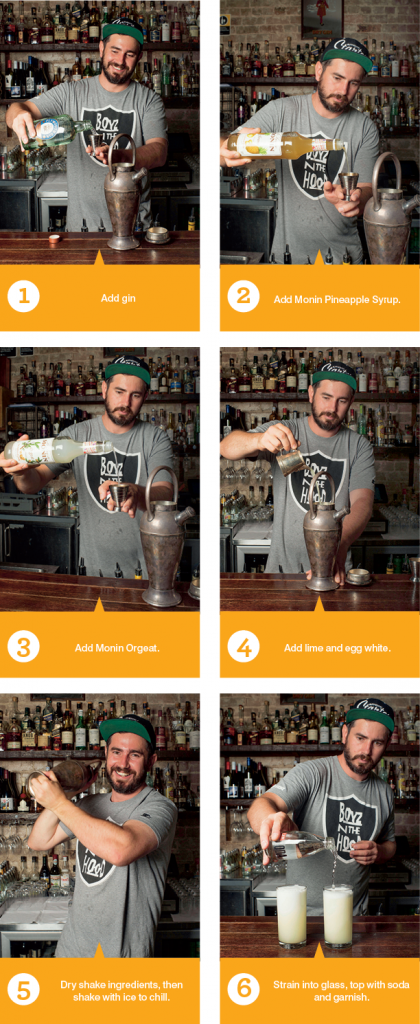 How to make the Tropical Gin Fizz | Australian Bartender