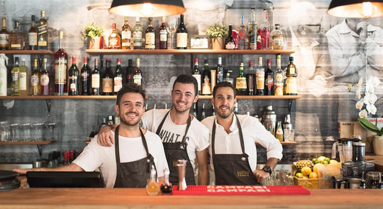 At Maybe Frank, cocktails & pizza share equal billing