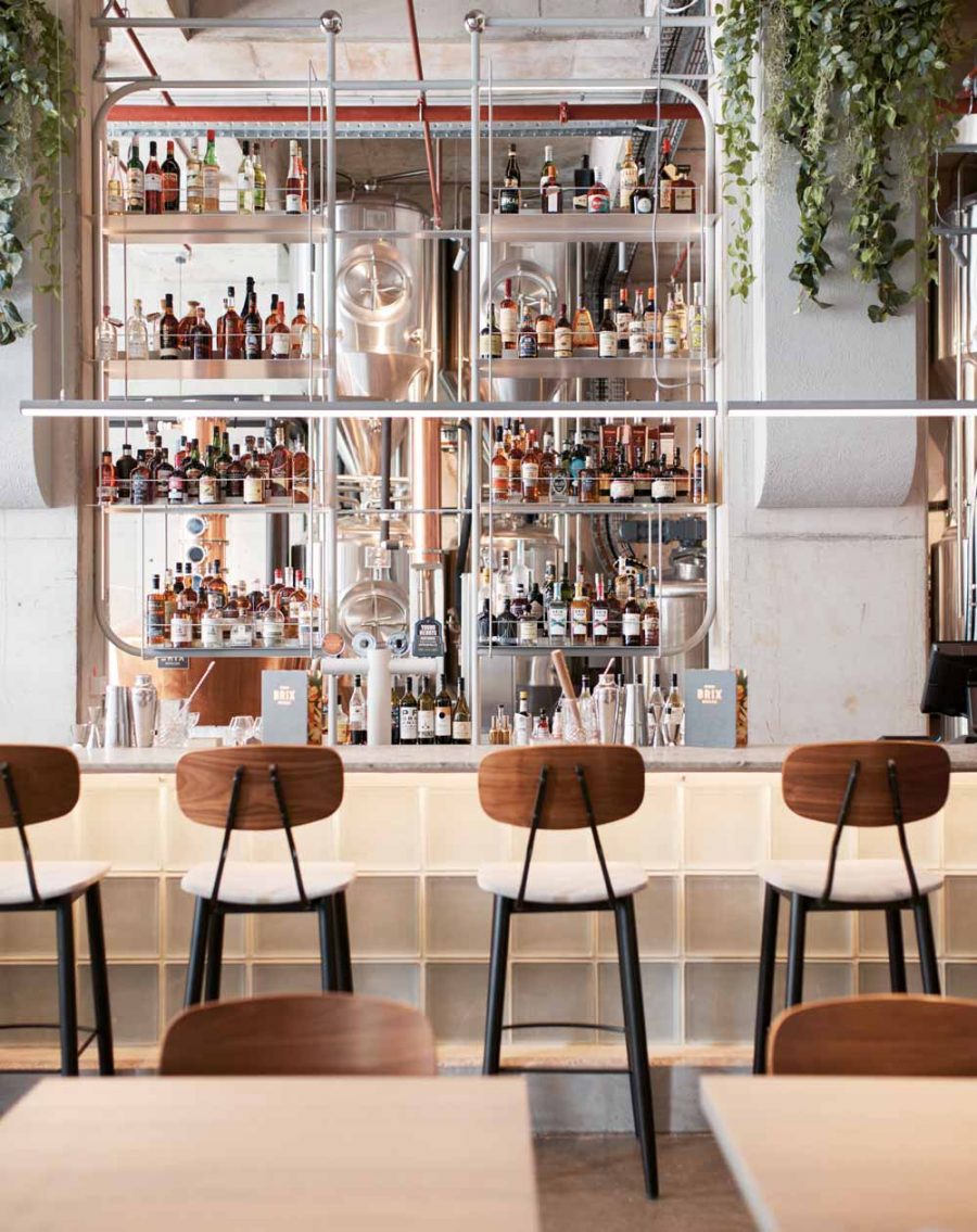 Take a look at the bar at Sydney rum distillery Brix Distillers ...