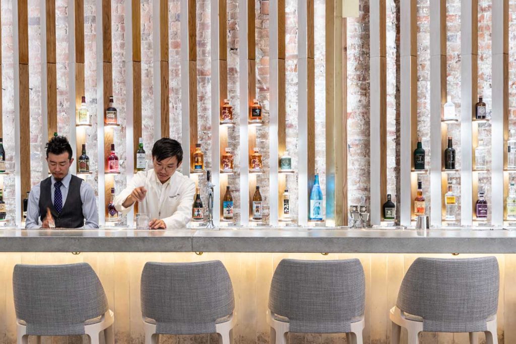 Take a look inside the Japanese-inspired Kuro Bar, which opens today ...