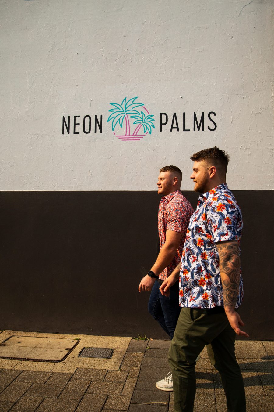 Neon Palms in Perth is all about neon lights and 80s fun ...