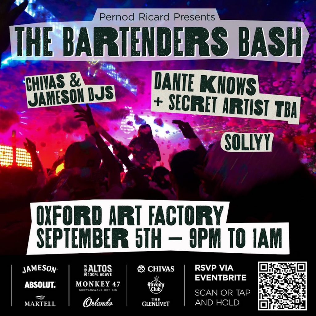 Pernod Ricard Presents The Bartenders Bash this Sydney Bar Week ...