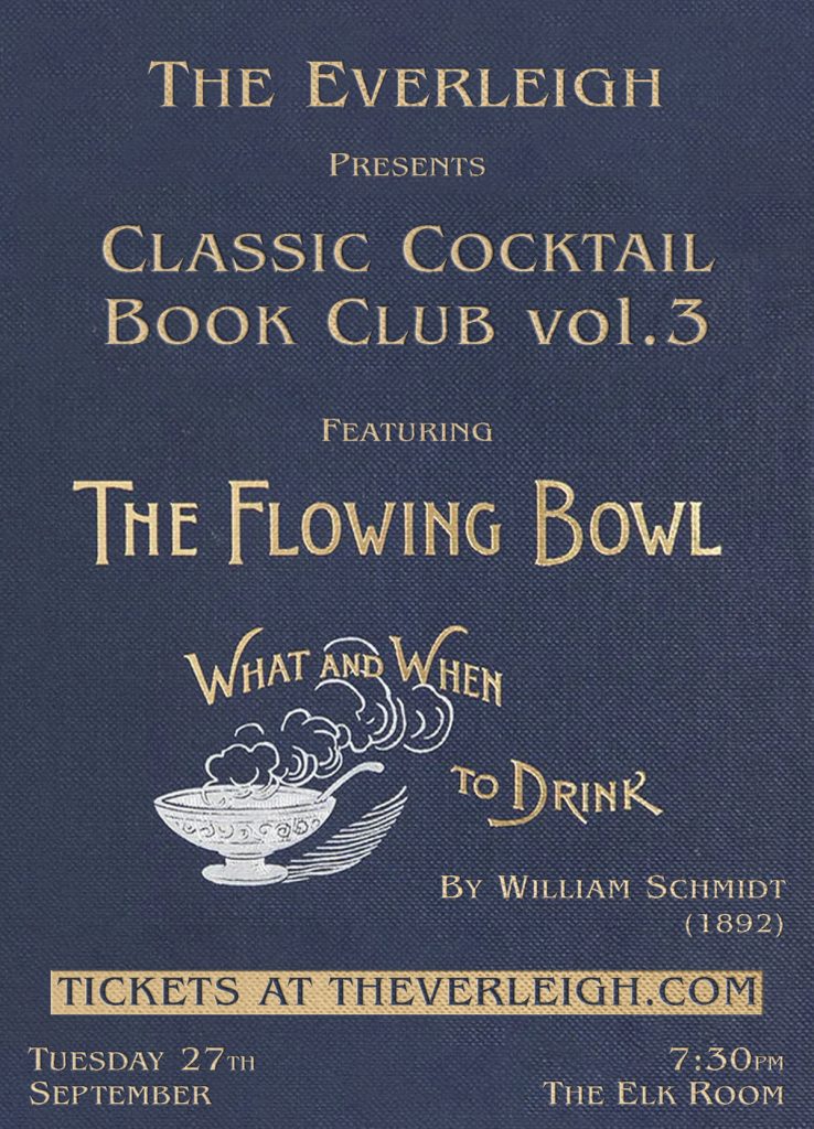 The Everleigh’s Classic Cocktail Book Club returns proudly supported by ...