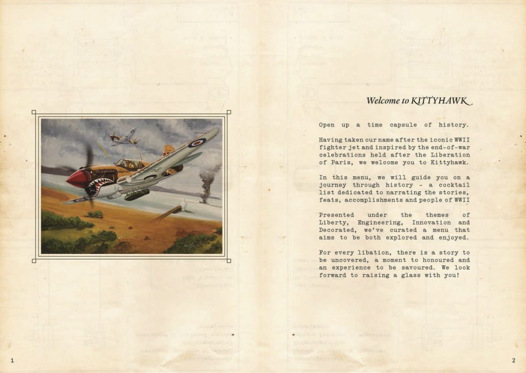 The new menu from Sydney bar, Kittyhawk channels post WWII celebrations - australianbartender.com.au