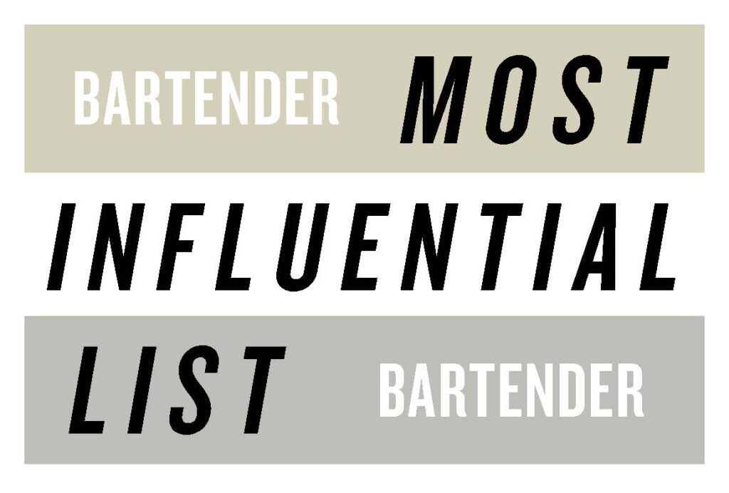 Bartender Magazine's 100 Most Influential Names revealed ...